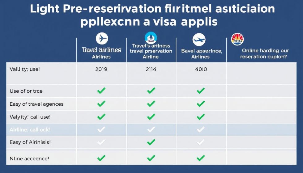Pré-réservation billet d'avion pour visa : Guide complet 2024